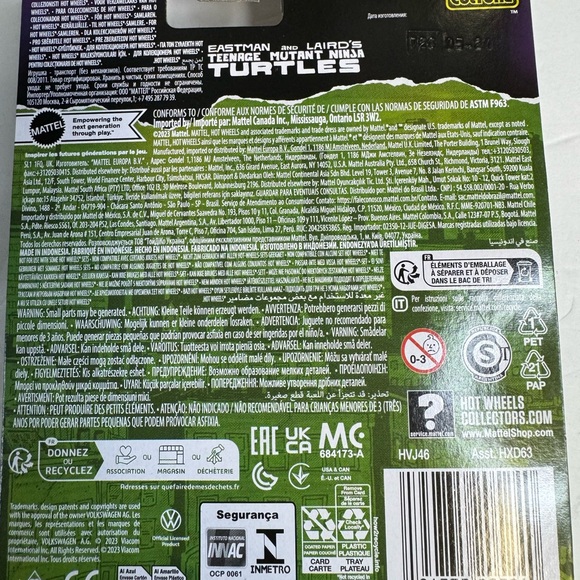 Mattel | Other | Hot Wheels Premium Pop Culture 4 Years Of Ninja ...